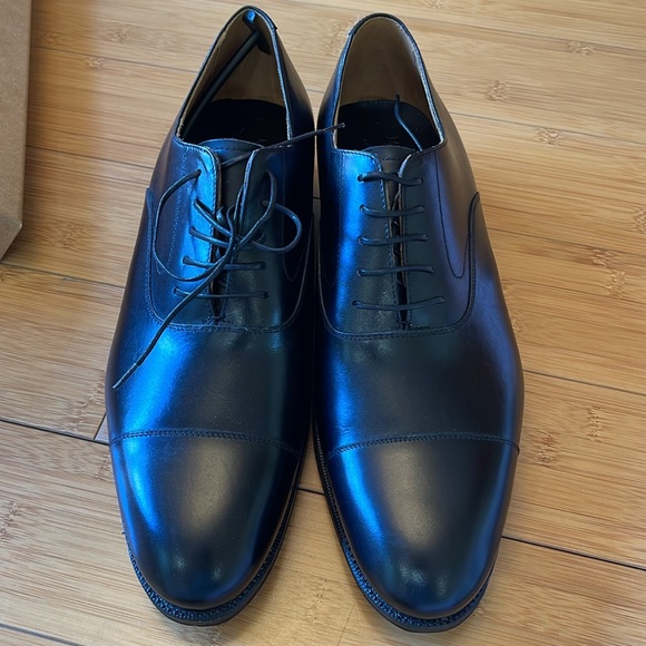 Meermin | Shoes | Meermin 1198 Black Calf French Boxcalf Cap Toe Oxford ...